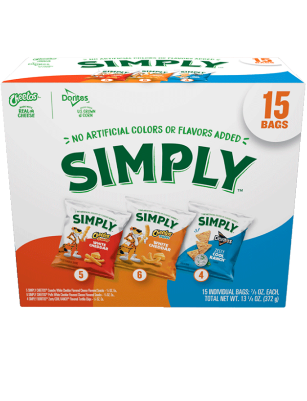 15ct Simply Variety Pack | Simply Frito Lay®